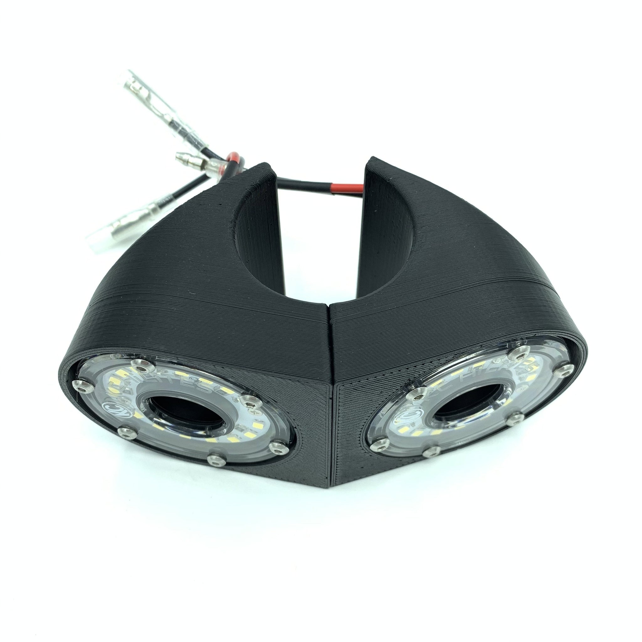 Dual KC Cyclone 2" Roll Bar Light Mount – Custom 3D Fab